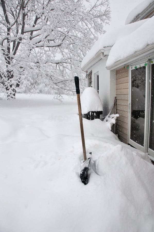 Snow storm stock image. Image of snowbound, snow, slippery - 13199731