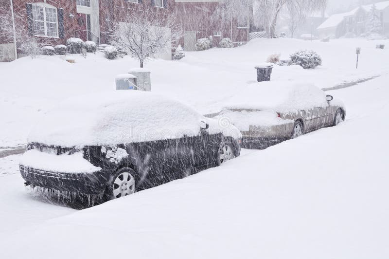 Snow Storm in Kentucky stock photo. Image of storm, drift - 7946354