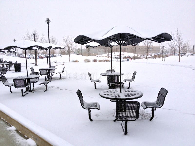 Snow tables stock image. Image of cold, white, nature - 49838567