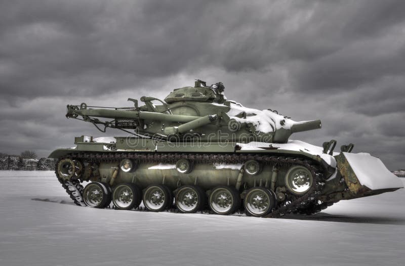Snow Tank HDR stock photo. Image of tank, military, high - 8449006