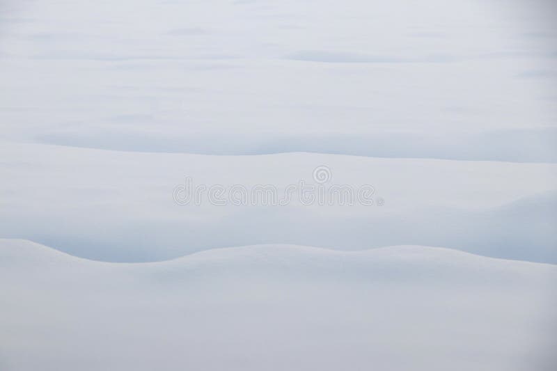 Snow Texture, Snow-covered Field with Uneven Surface Stock Photo ...