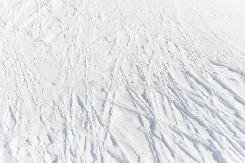 Snow Texture 1 - Diagonal Wind Ridges and Striations Stock Image ...