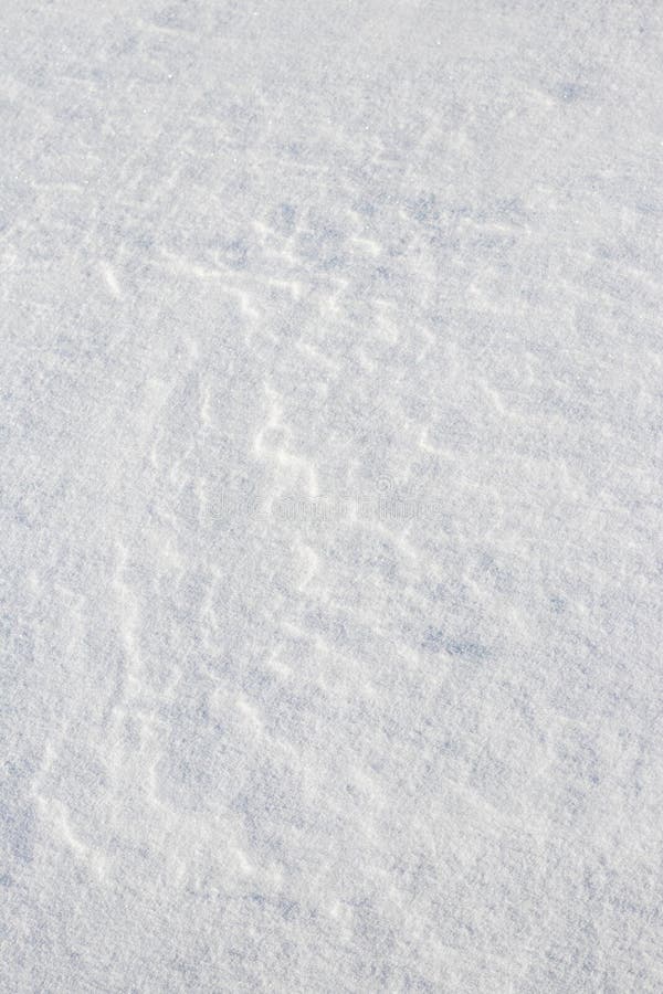 Snow Texture. the Earth`s Surface is Covered with Hard Snow after a ...