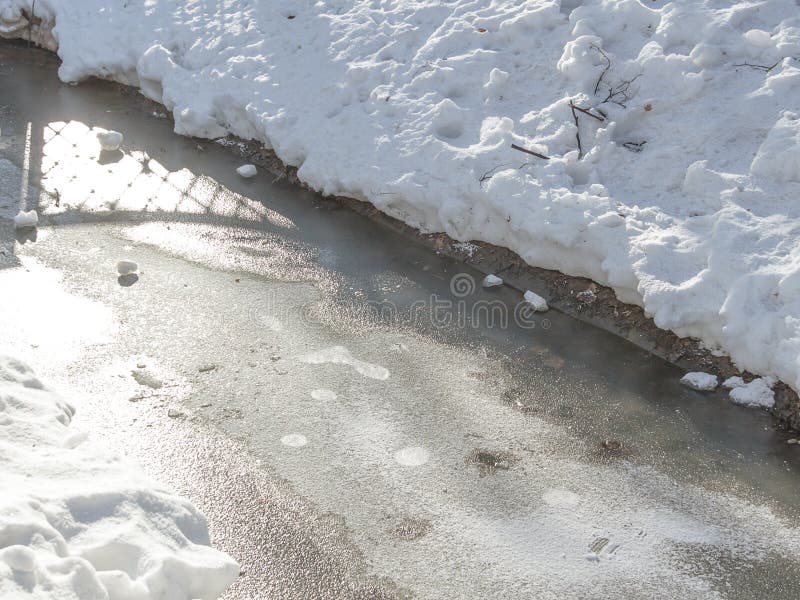 Snow Texture, Winter Scene stock image. Image of abstract - 214329991