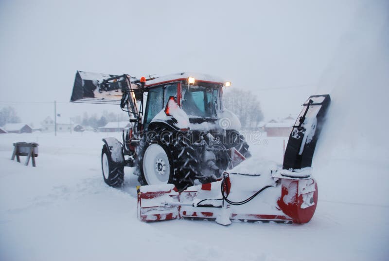 Snow thrower stock photo. Image of winter, arctic, snow - 13422314