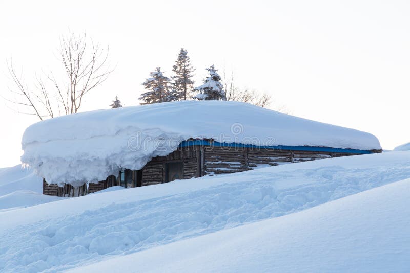The snow town stock photo. Image of freeze, heilongjiang - 29266844