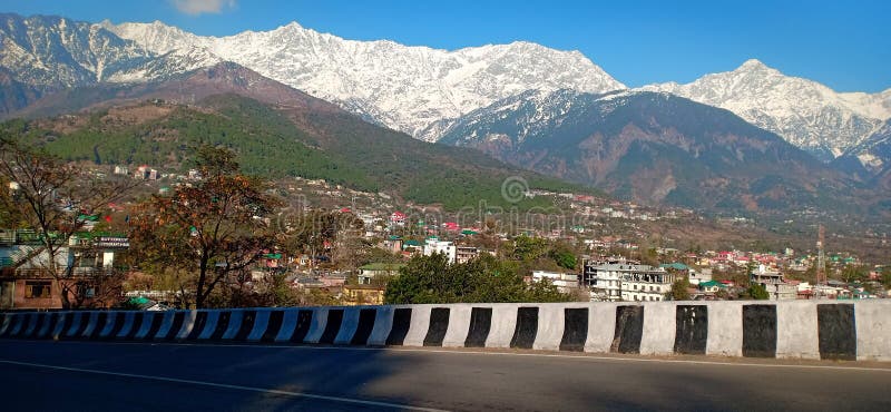 Snow town stock image. Image of town, beautiful, natural - 138448669