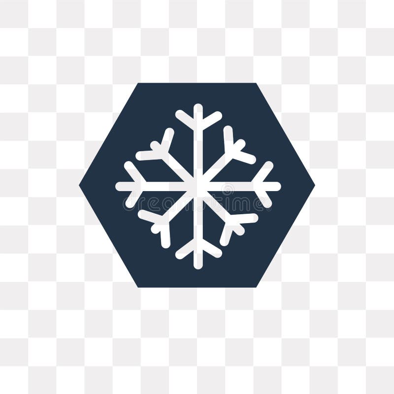 Snow Vector Icon Isolated on Transparent Background, Snow Trans Stock ...