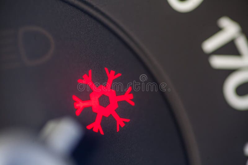 Snow warning symbol stock photo. Image of caution, danger - 79204620