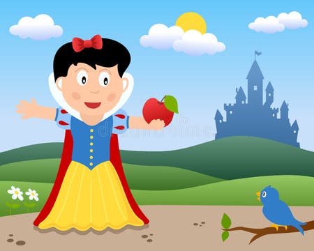 Princess Snow White Apple Stock Illustrations – 122 Princess Snow White ...