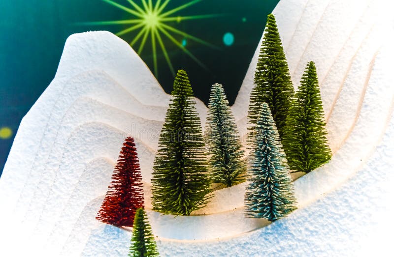 Snow White Christmas Tree with Decoration Stock Photo - Image of bauble ...