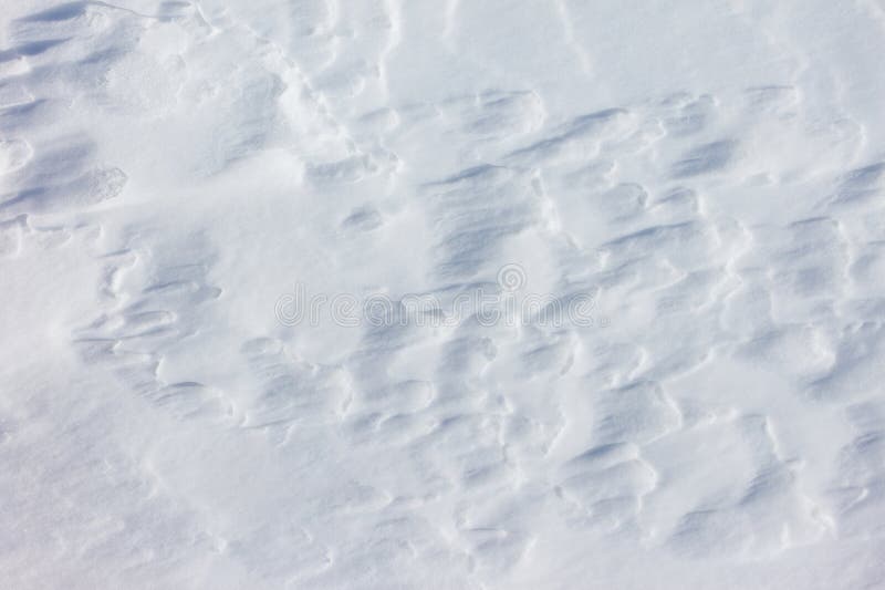 The Snow is White and the Ground is Covered in it Stock Photo - Image ...