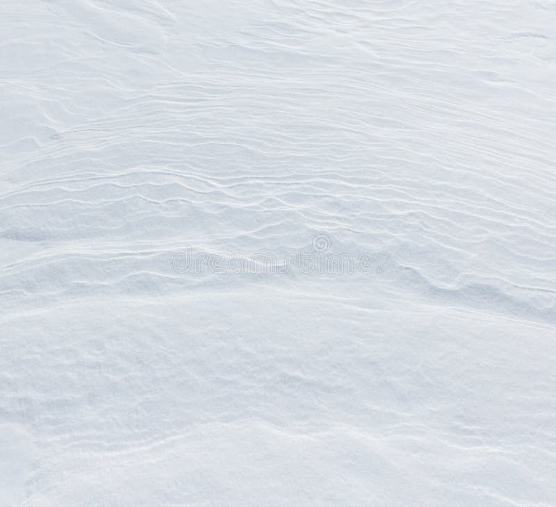 The Snow is White and the Ground is Covered in it Stock Photo - Image ...