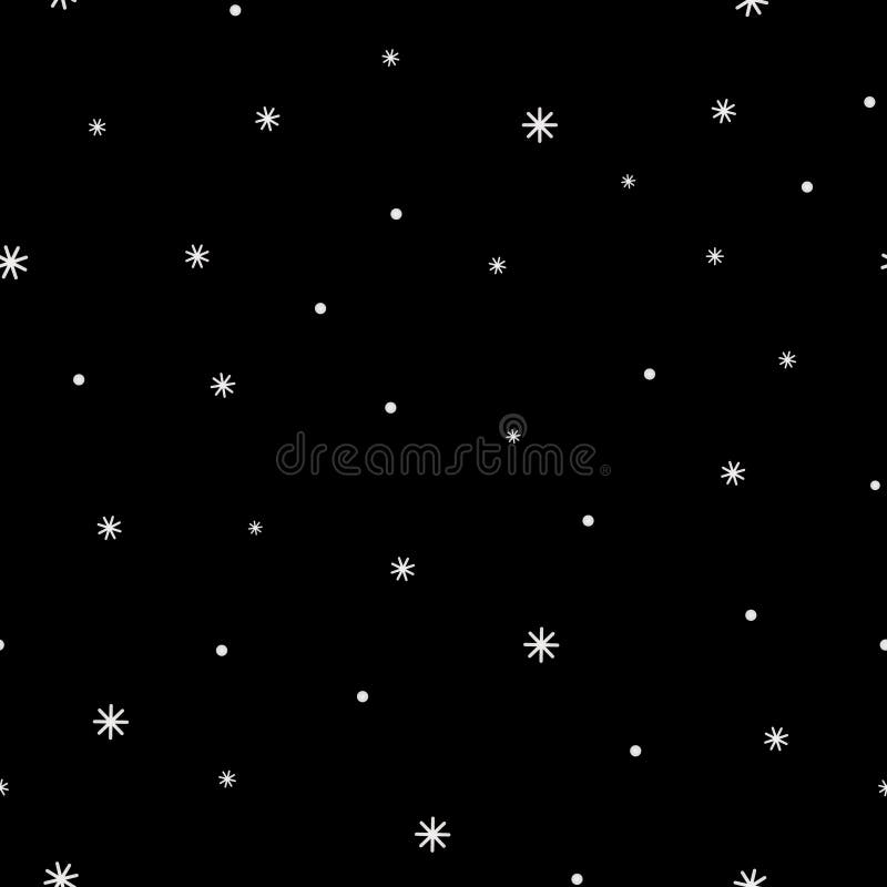Falling Snow Repeating Background Stock Illustrations – 301 Falling ...