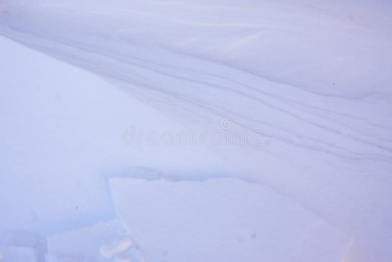 Snow and Wind Combined Formed Snow Waves in a Agricultural Environment ...