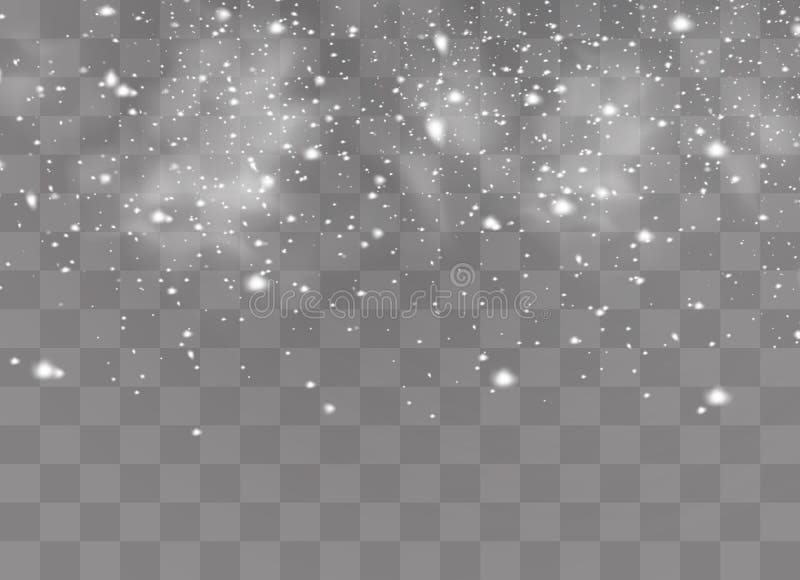 Snow and wind stock vector. Illustration of snow, snowflake - 129592096