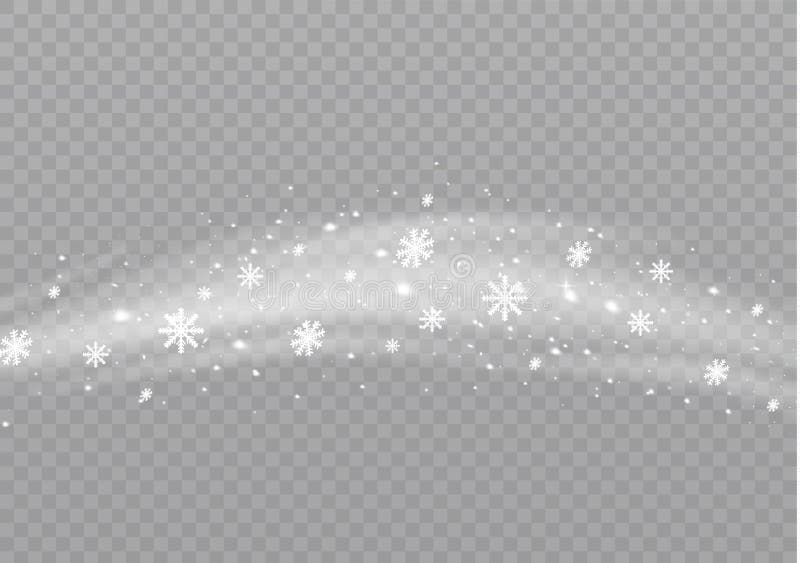 White Gradient Winter Snow Wind with Fog. Stock Vector - Illustration ...