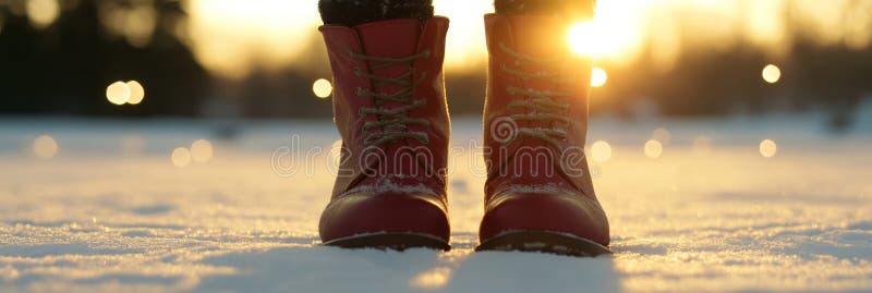 In the Snow, Winter Boots Display Their Warmth, Waterproofing, and ...