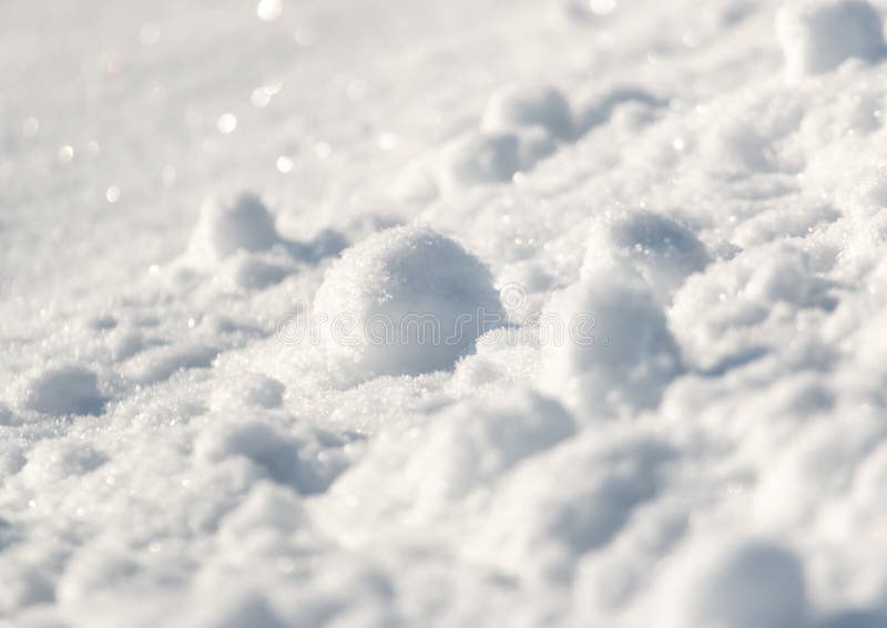 Clumps of Snow Abstract 3 stock photo. Image of weather - 140812246