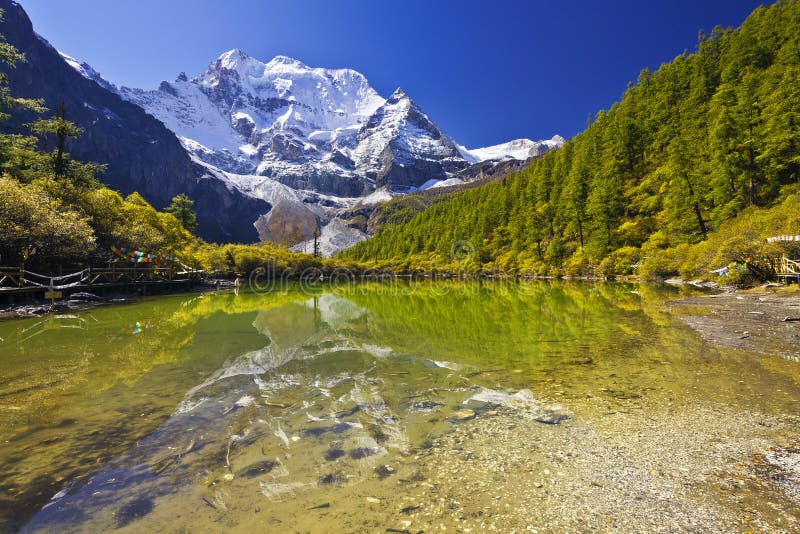 Snowberg arkivfoto. Bild av porslin, originellt, bricked - 24289052