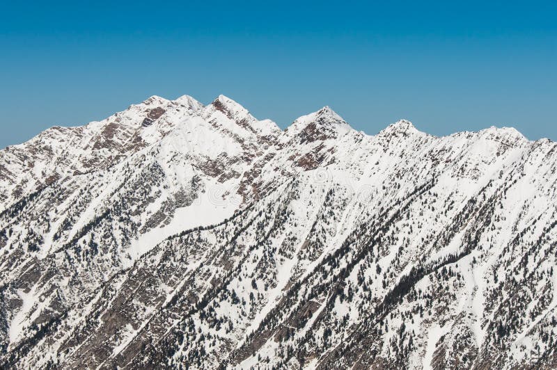 Snowbird 4 stock photo. Image of majestic, blue, overlook - 64020264