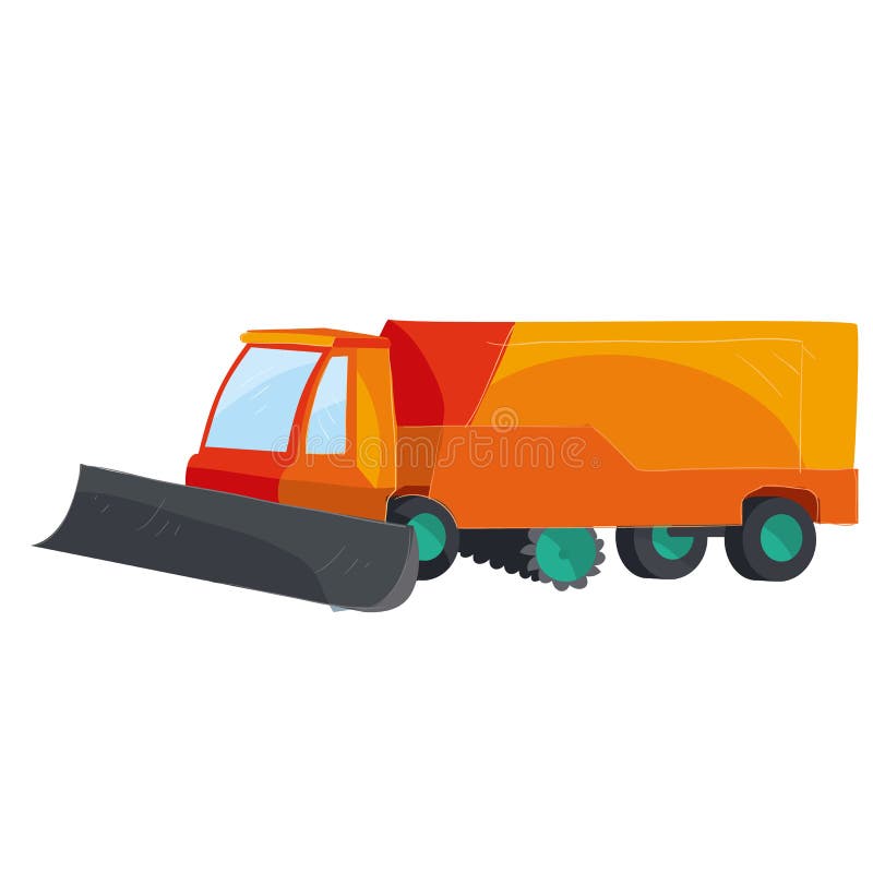 Snowblower Cartoon Stock Illustrations – 144 Snowblower Cartoon Stock ...