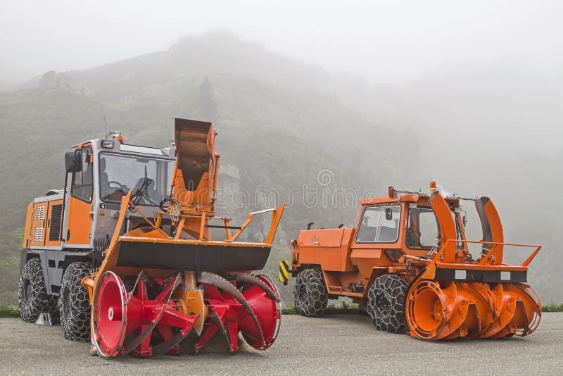 Snowblower stock image. Image of snowblower, tracked - 42488489