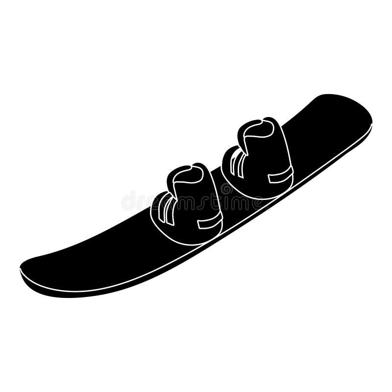 Snowboard Boots Icon Simple Style Stock Illustrations – 9 Snowboard ...
