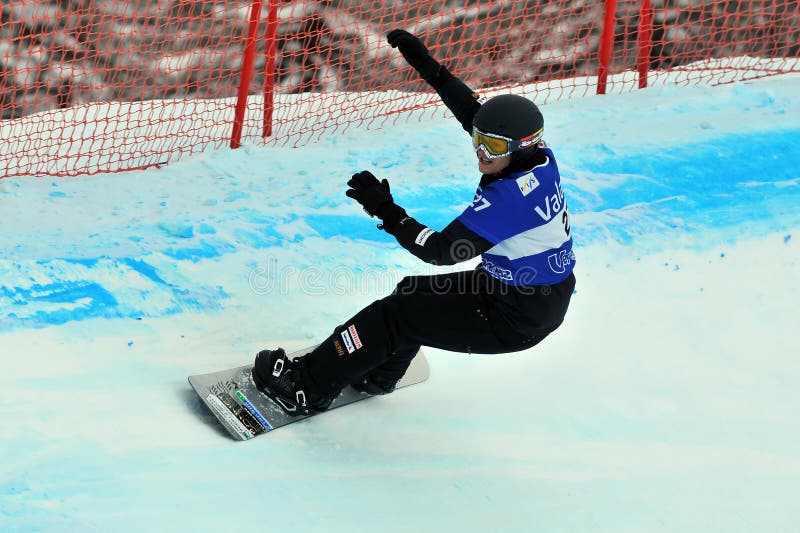 Snowboard Cross World Cup 2010 Editorial Stock Photo - Image of ...