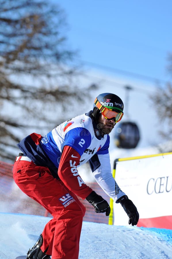 Snowboard Cross World Cup 2010. Wescott Editorial Image - Image of ...