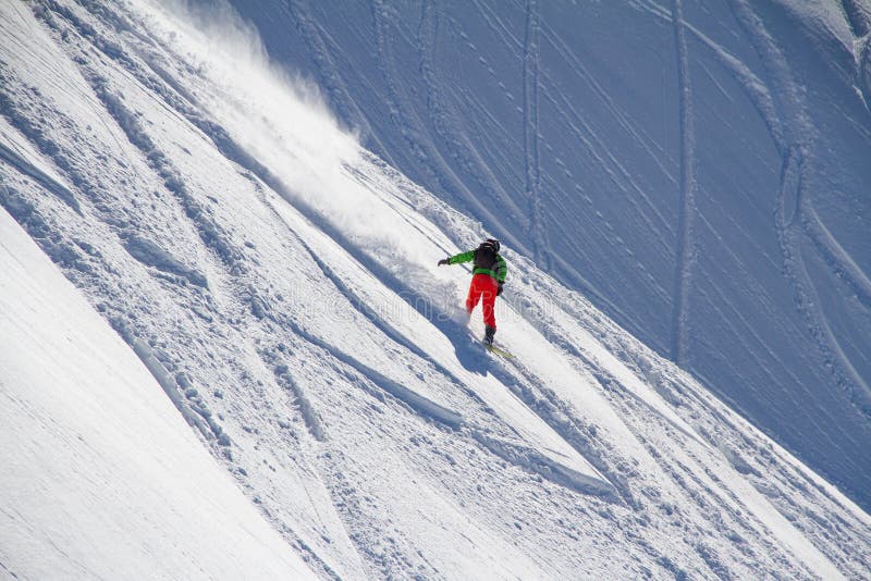 Snowboard freerider stock image. Image of adrenaline - 35896157