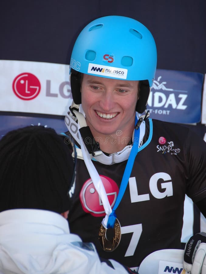 Snowboard Giant Parallel World Cup 2010 Editorial Photography - Image ...