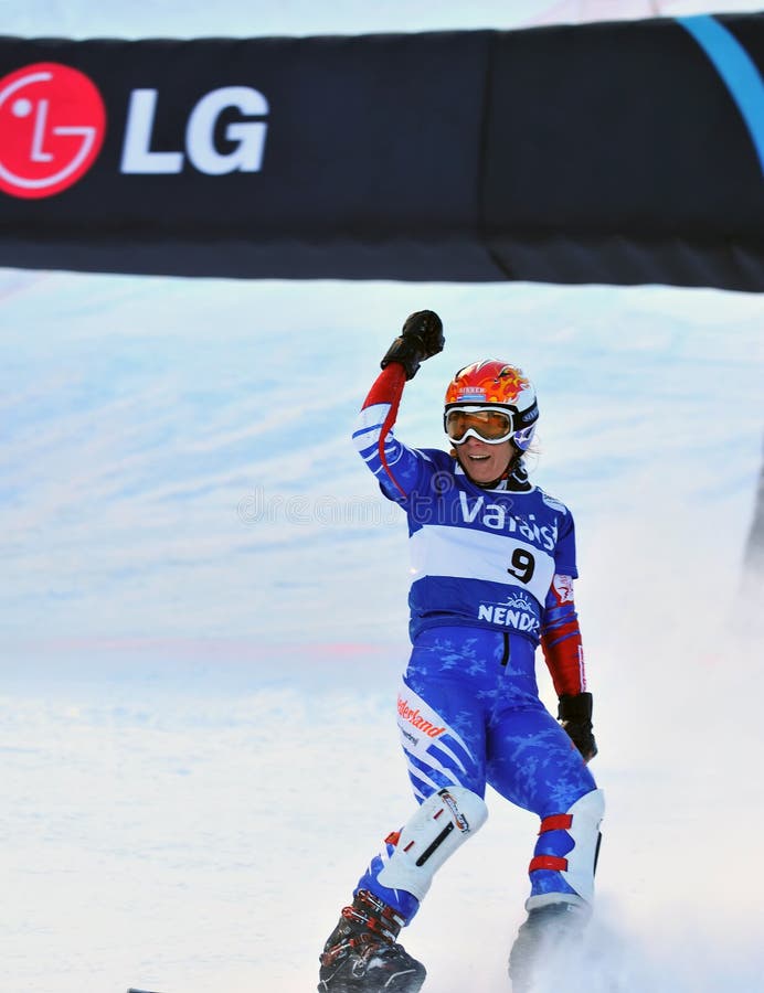 Snowboard Giant Parallel World Cup 2010 Editorial Stock Photo - Image ...