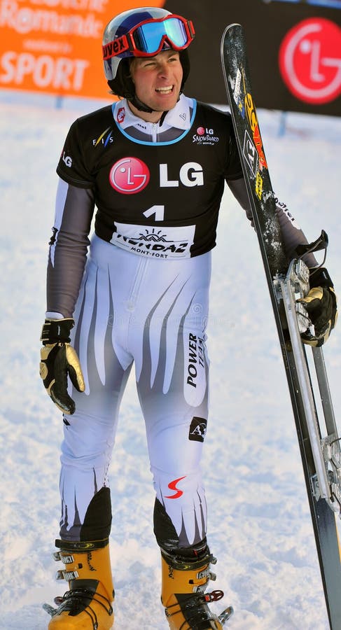 Snowboard Giant Parallel World Cup 2010 Editorial Stock Image - Image ...