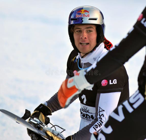 Snowboard Giant Parallel World Cup 2010 Editorial Photography - Image ...