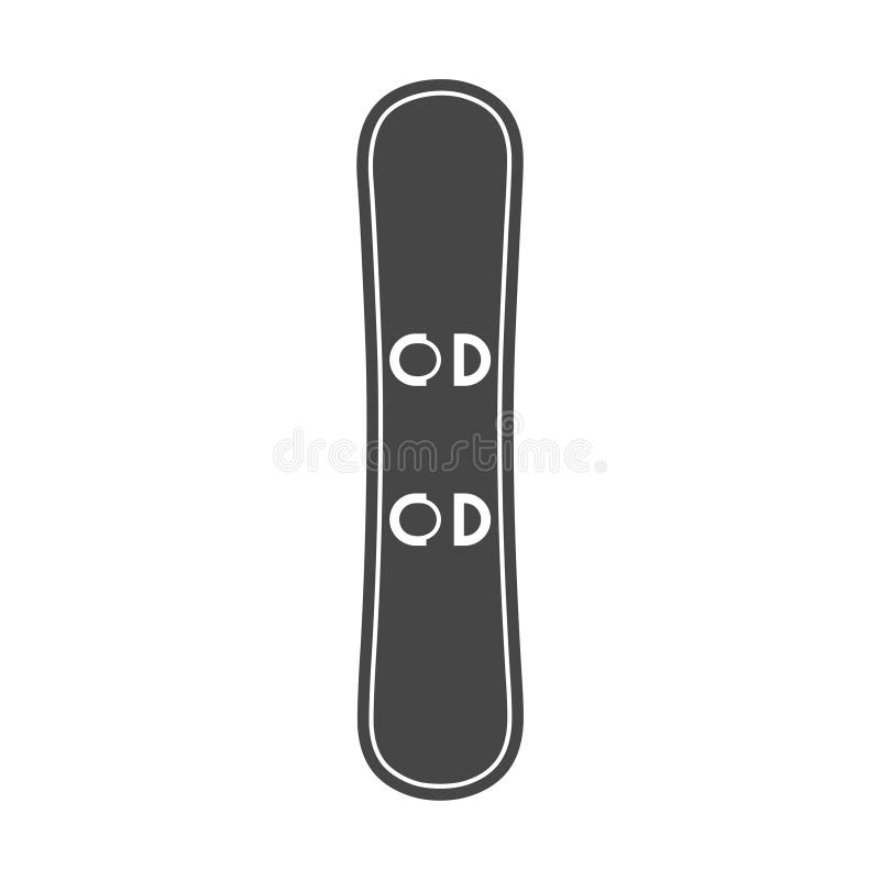 Snowboard Icon - Vector Illustration Stock Vector - Illustration of ...