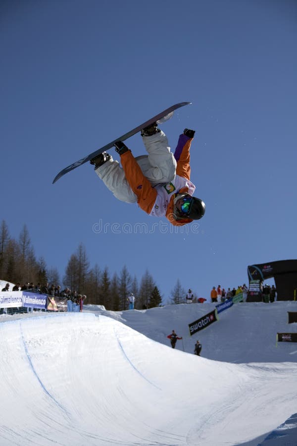 Half Pipe snowboard editorial stock image. Image of alpine - 19278704