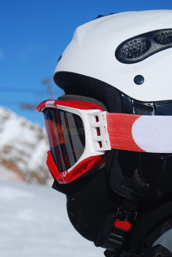 Snowboarder / Skier Profile Stock Photo - Image of snowboard, slope ...