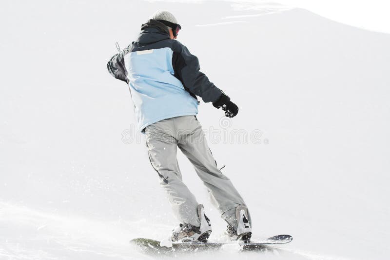 Snowboard extreme falling stock photo. Image of recreation - 18176360