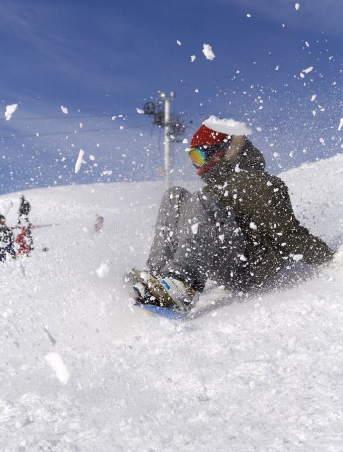 Snowboarding crash stock image. Image of rock, landscape - 4809109 Snowboarding crash stock image. Image of rock, landscape - 4809109