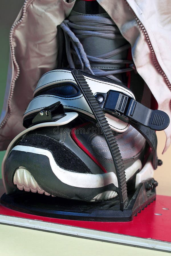 Snowboarding shoe stock photo. Image of winter, protection - 45177944