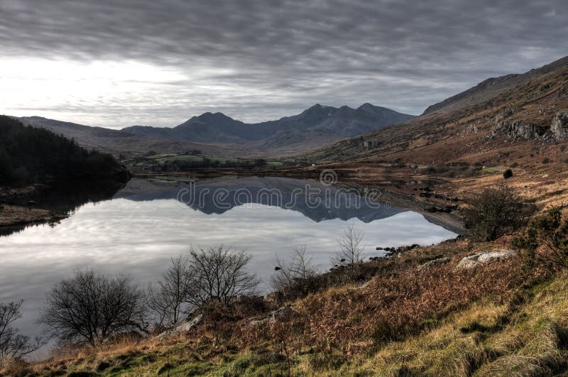Snowdon stock photo. Image of wales, hills, mountain - 16247924