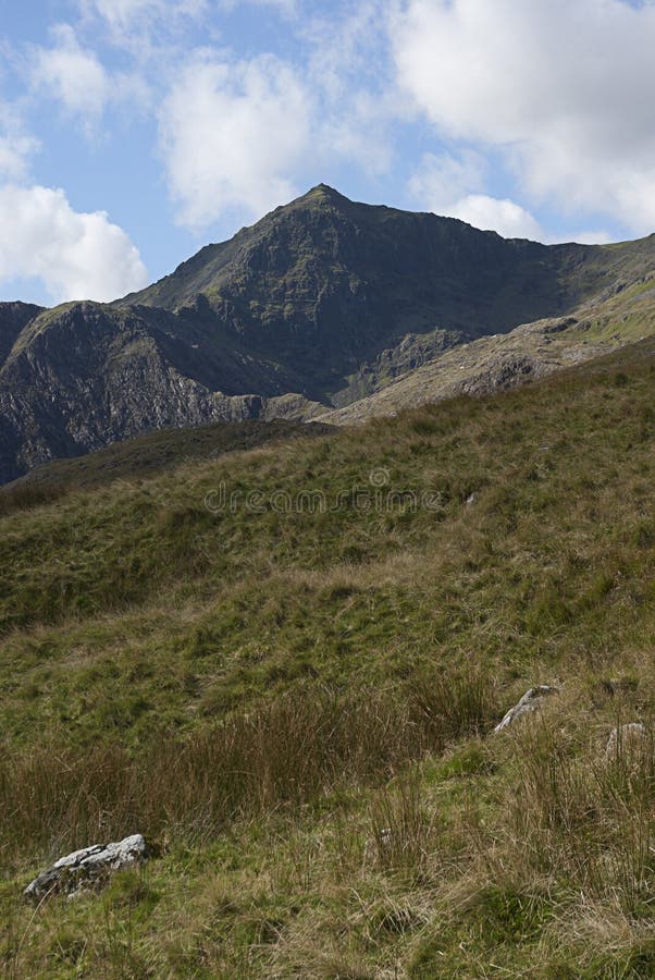 Snowdon Area Landscape stock image. Image of mountains - 26753791