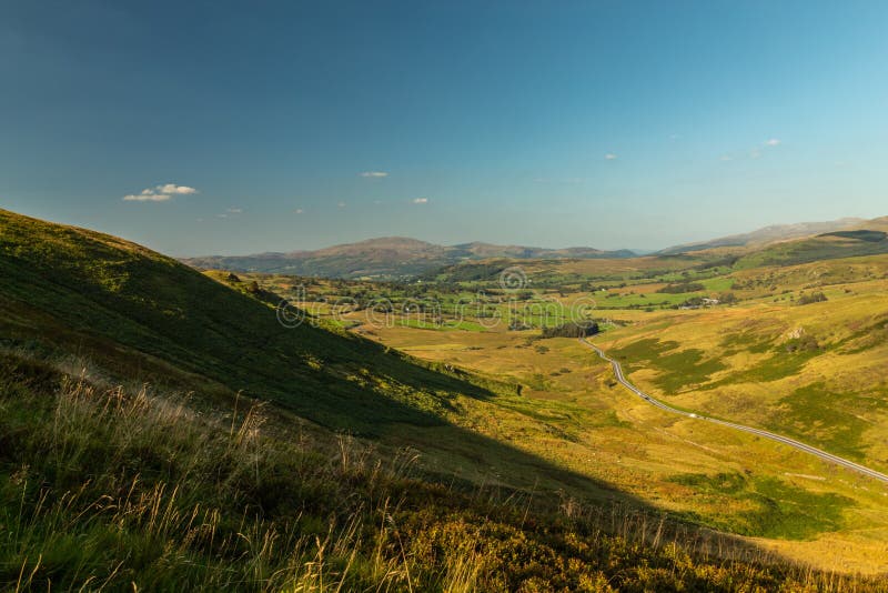 Snowdonia National Park - Wales. View of Mach Loop Stock Image - Image ...