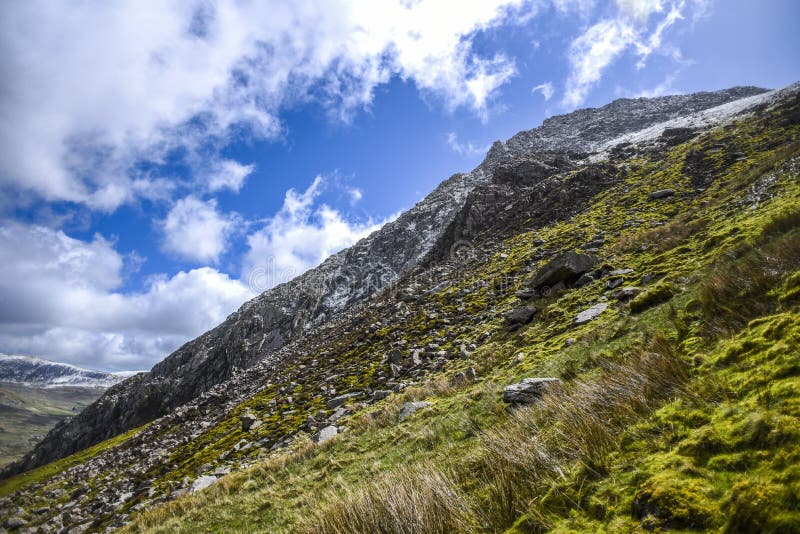Snowdonia Park Landscape in England Stock Photo - Image of color ...