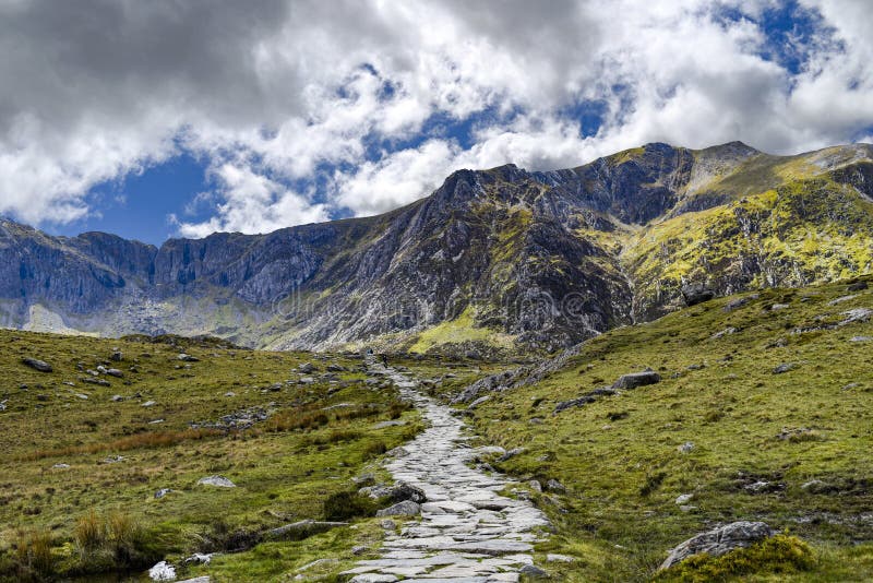 Snowdonia Park Landscape in England Stock Image - Image of color, park ...