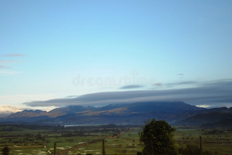 Snowdonian Mountain Range Wales Summer Stock Image - Image of ...