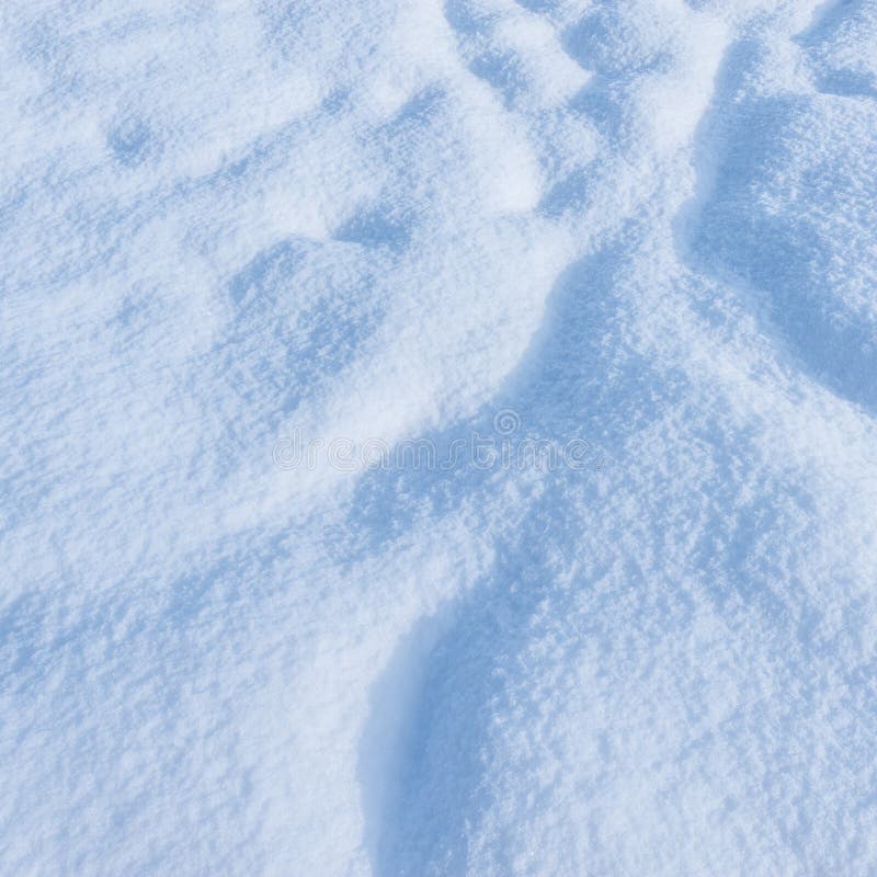 Snowdrift Surface in the Morning. Stock Photo - Image of crystal, cold ...