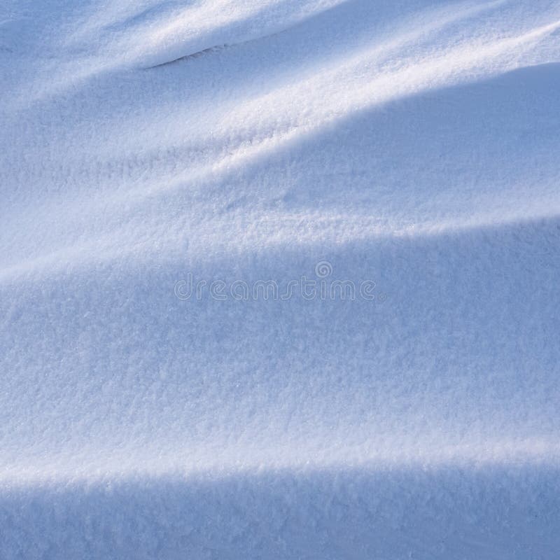 Snowdrift Waves in Sunset Light, Winter Background of Snow Waves Stock ...