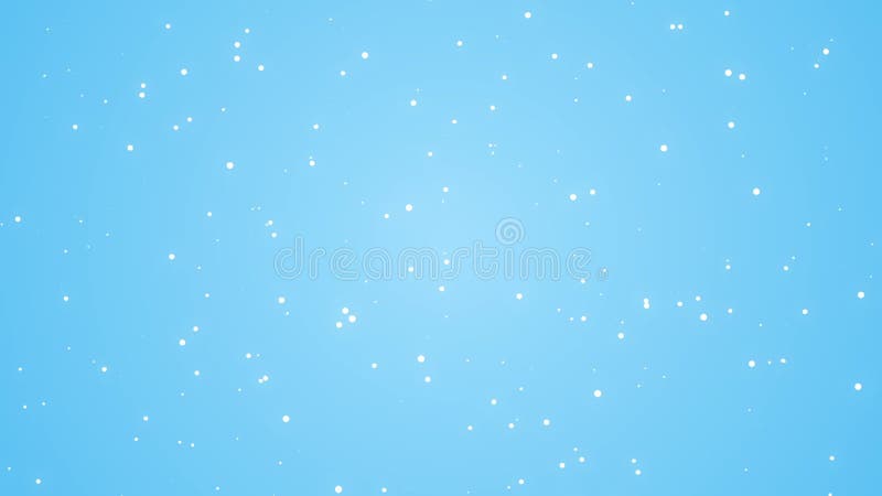 Snowfall on a Blue Background Stock Footage - Video of snow, bright ...